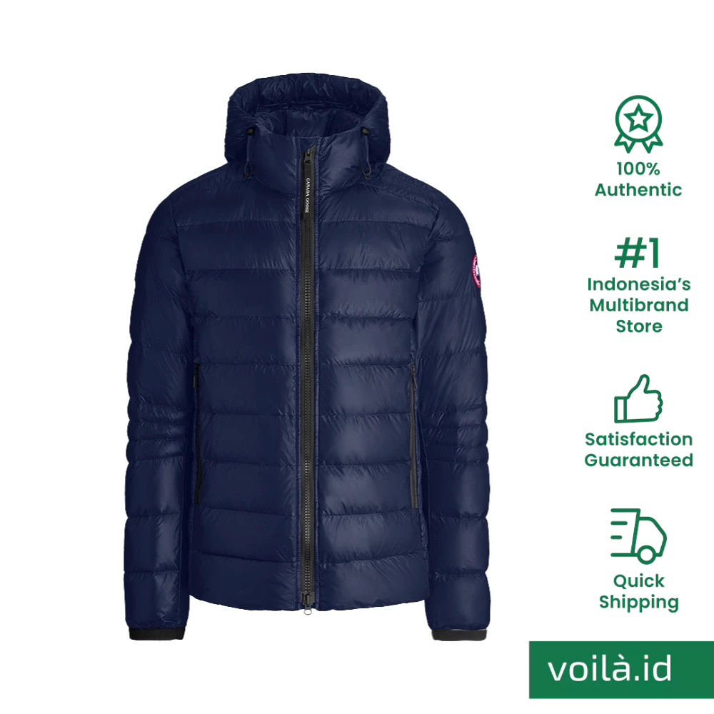 Jual Crofton Padded Down Jacket Atlantic Navy | Shopee Indonesia