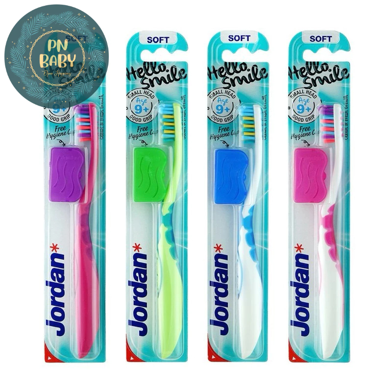 Jual JORDAN KIDS TOOTHBRUSH HELLO SMILE SOFT / Sikat Gigi Jordan Total ...