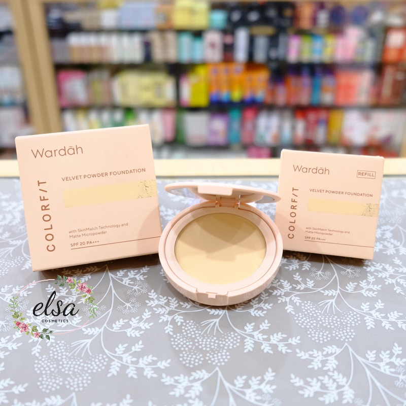 Jual Wardah Colorfit Powder Foundation | Shopee Indonesia