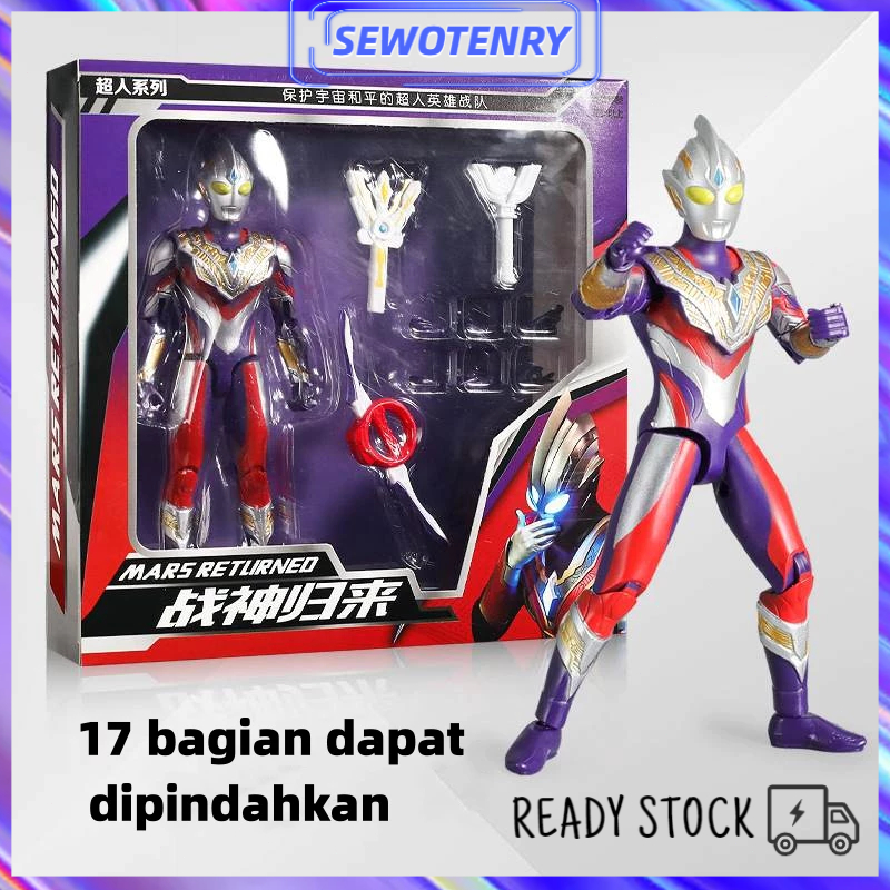Jual 【COD】Ultraman Trigger Multi SHF Ultra Action Figure Ultraman Z ...
