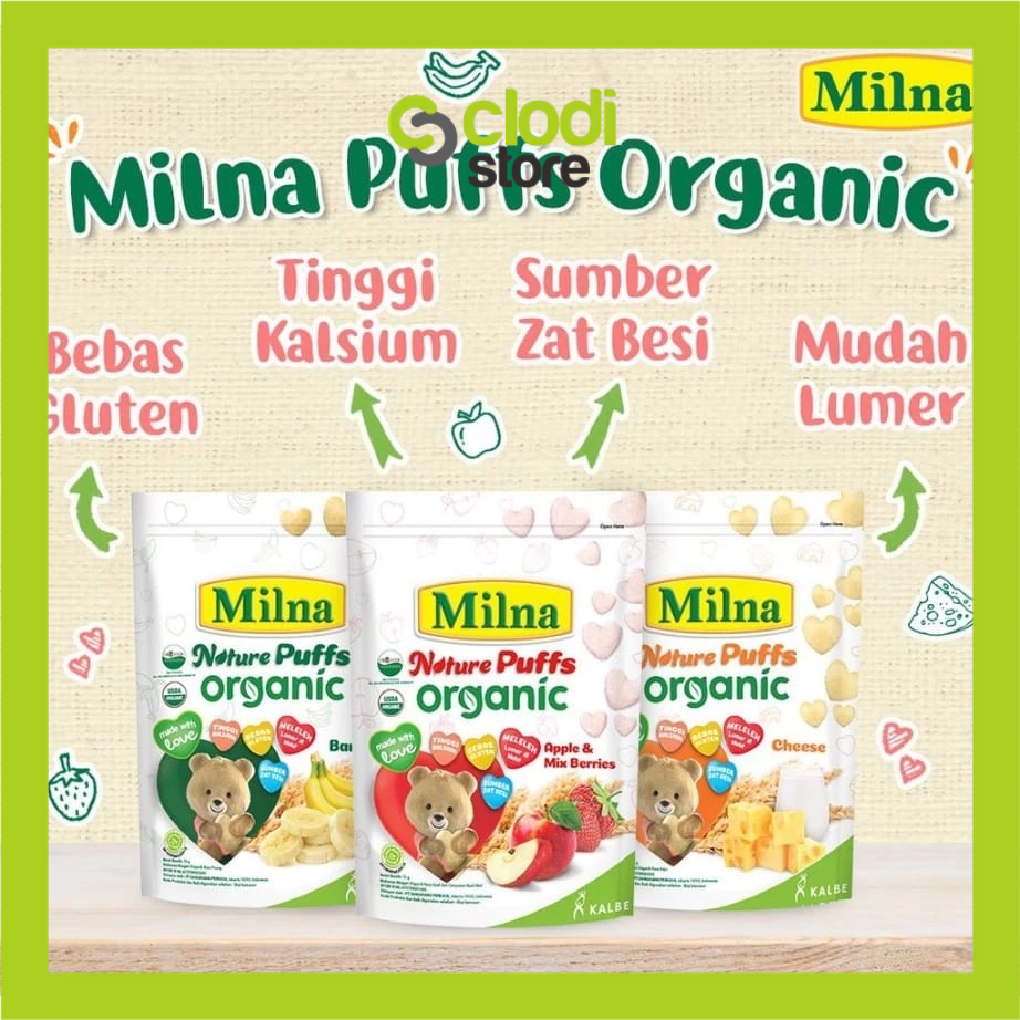 Jual Milna Puff Nature Puff Organic | Shopee Indonesia