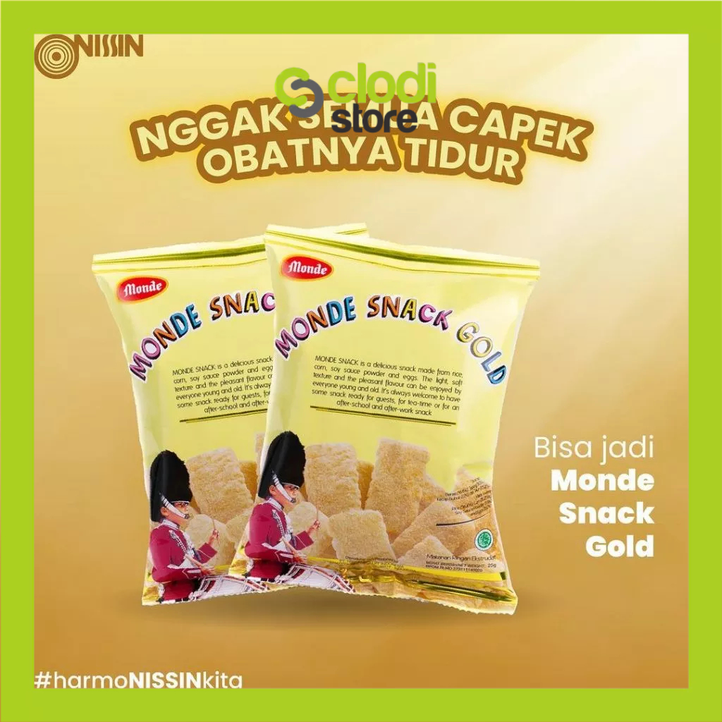 Jual Monde Serena Snack Gold 30gr 30gram 30 gram | Shopee Indonesia