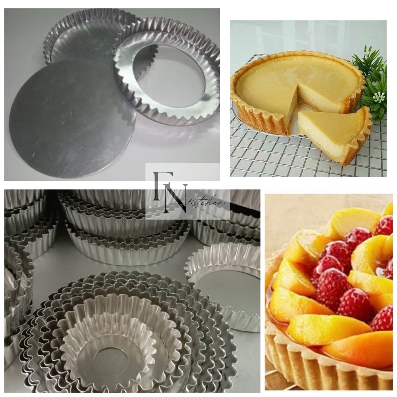 Jual LOYANG PIE / CETAKAN PIE BONGKAR PASANG 16 18 20 22 24 cm Tinggi 3 ...