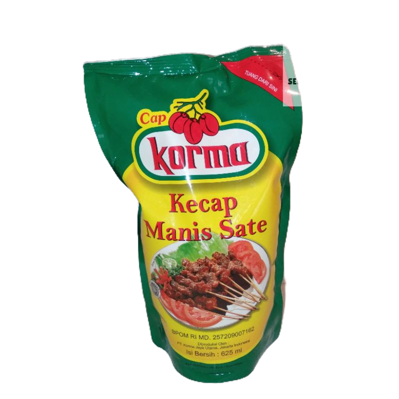 Jual Kecap Sate Cap KORMA 840ml / Kecap Manis korma 840 - 840 ml ...