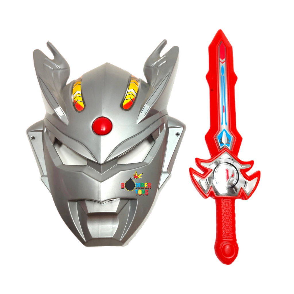 Jual TOPENG MAINAN ANAK LAKI HERO ACTION FIGURE MURAH Ultraman Mask ...