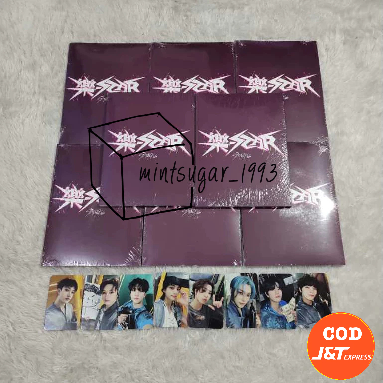 Jual [ READY STOCK + POB MUSICKOREA ] Stray Kids - 樂 - STAR ( ROCK STAR ) [ LIMITED VER ] skz ...