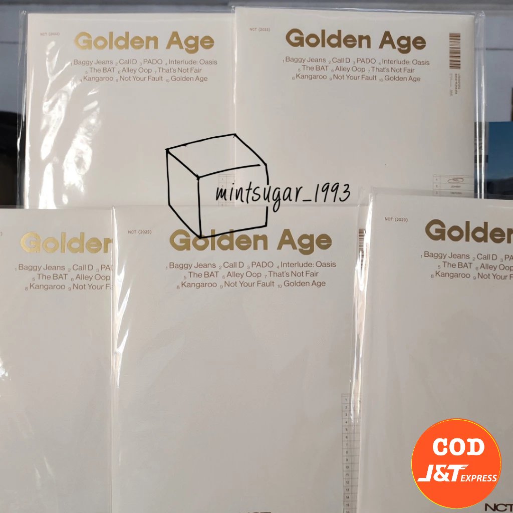Jual [ READY STOCK SEALED ] NCT - The 4th Album [ Golden Age ] ( Collecting Ver. ) NCT 2023 ...