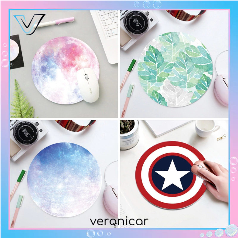 Jual Mouse pad bulat kartun/mouse pad murah/mouse pad standar/mouse pad ...