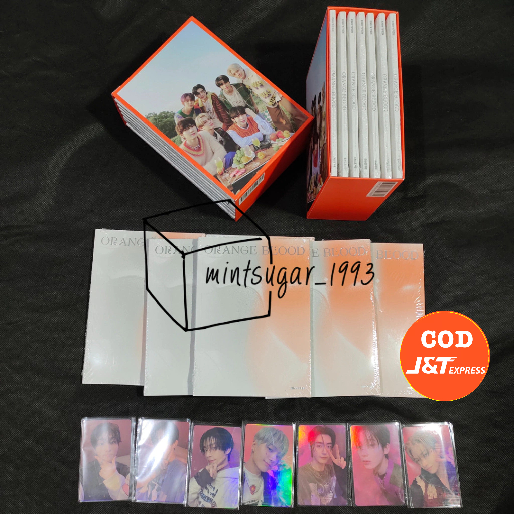 Jual [ NO POB | READY STOCK OFFICIAL ] ENHYPEN - 5th Mini Album ORANGE ...