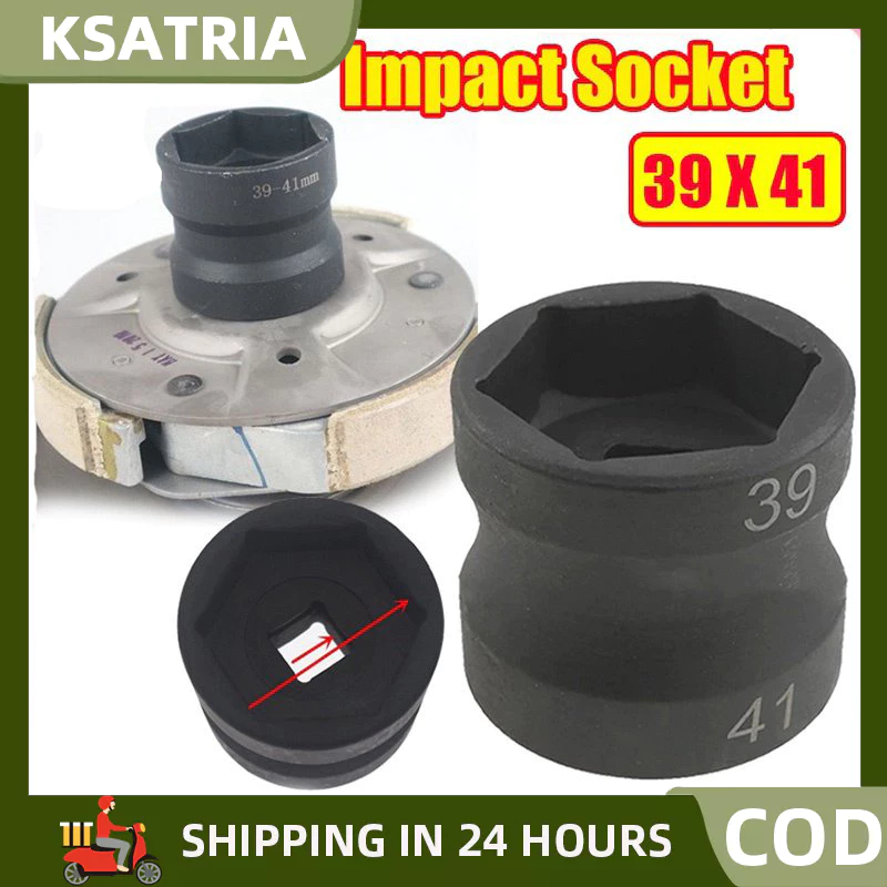 Jual 39x41mm Kunci CVT Double Head Socket Kunci Socket Mur Kopling Sock 1/2" - Coupling Nut ...