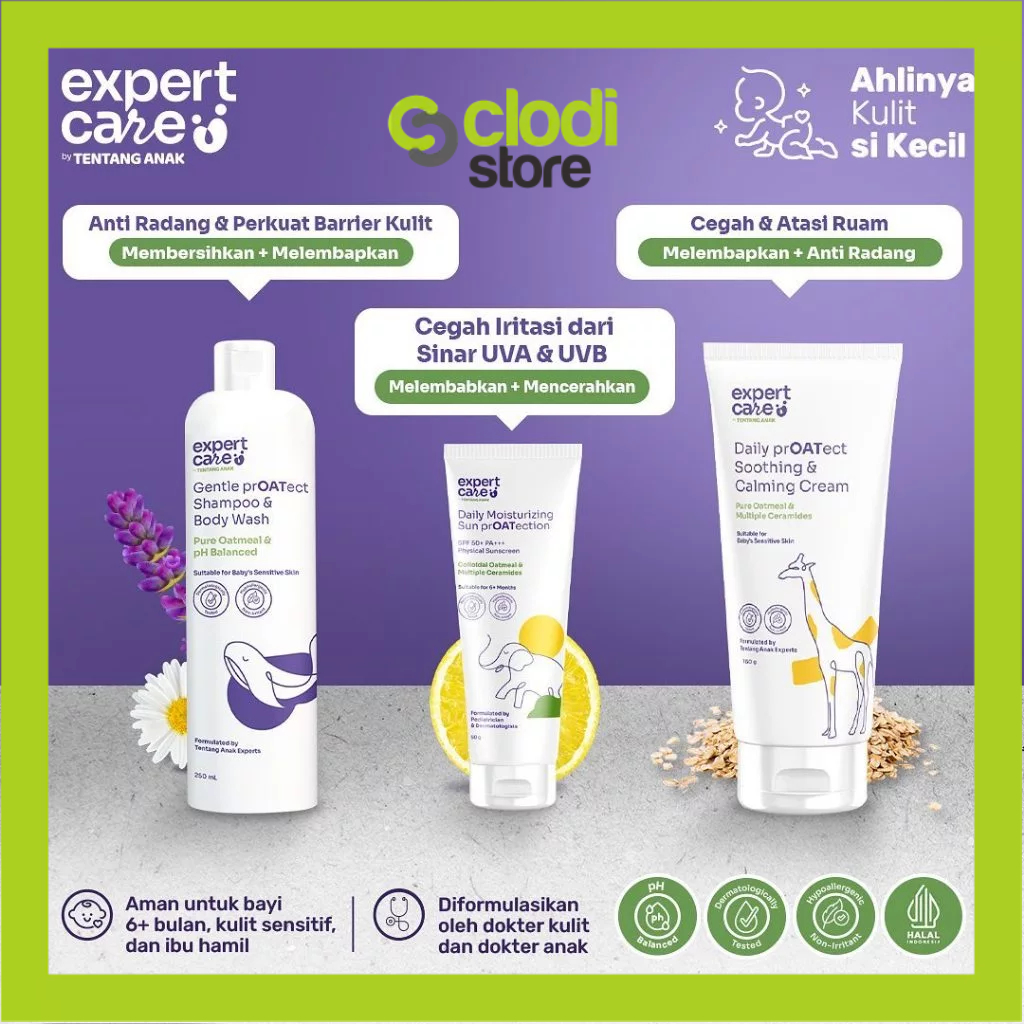 Jual EXPERTCARE Expert Care Physical Sunscreen SPF50+ | Expert Care ...
