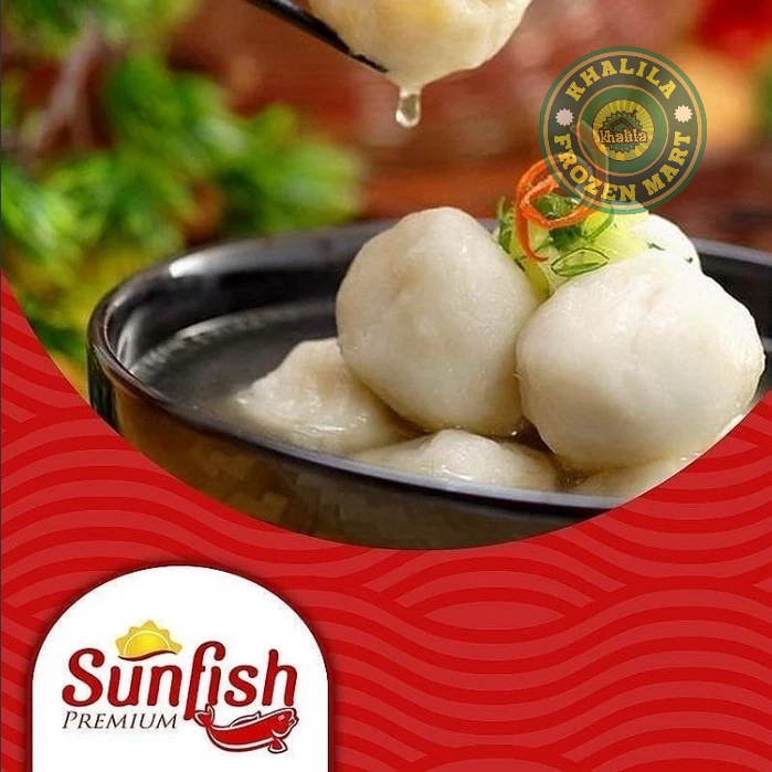 Jual BAKSO IKAN SUNFISH BASO REBUS FISH BALL 500 GRAM ISI 50 PCS ...