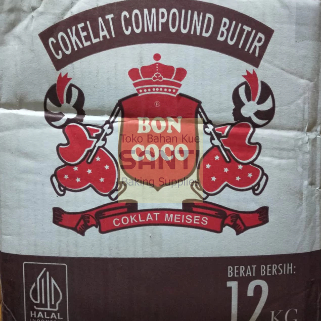 Jual Boncoco | Bon coco Meses Cokelat Decor Butir | 1 Kg (Repack ...