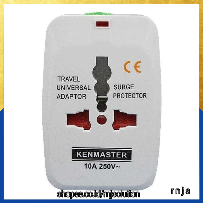 Jual Universal Travel Adaptor Steker Kenmaster KM-931 Adapter Banyak ...