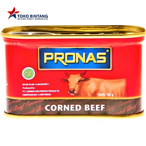 Jual Pronas Kornet Daging Sapi 198gr/340gr - Makanan Kaleng | Shopee ...