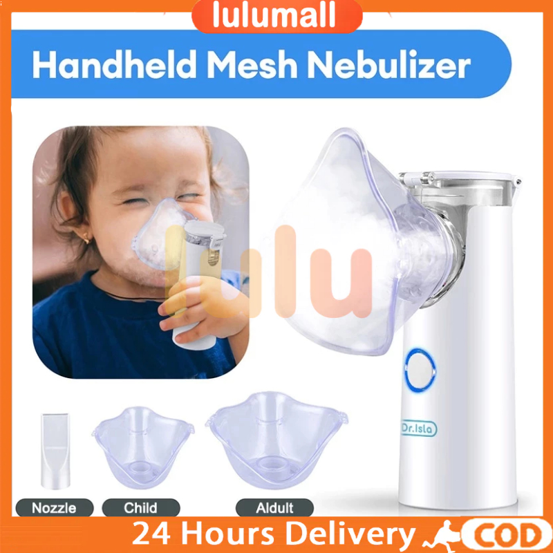 Jual 【COD】Nebulizer Portable Mesh Alat Uap Bantu Pernafasan Asma Inhalasi/alat Nebulizer Anak ...