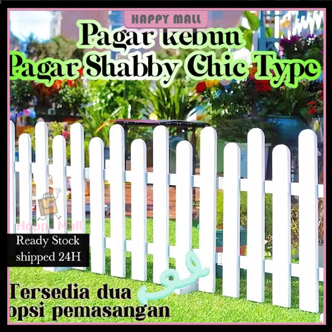 Jual 【HARGA TERENDAH】COD Pagar kebun /Pagar Shabby Chic Type / Pagar ...
