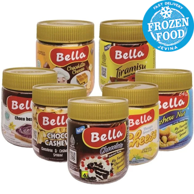 Jual Bella Spread Selai untuk polesan 130g | Chocolate Cashew Jar ...