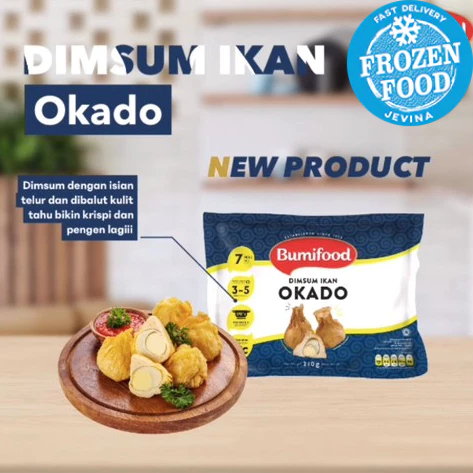 Jual Bumifood Okado Isi 8 200 Gr | Shopee Indonesia