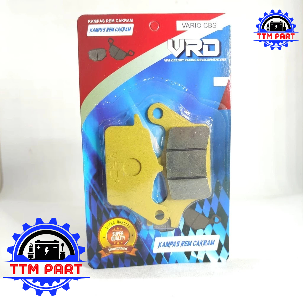 Jual DISC PAD DEPAN HONDA VARIO CBS / BEAT FI (KVB) VRD | Shopee Indonesia