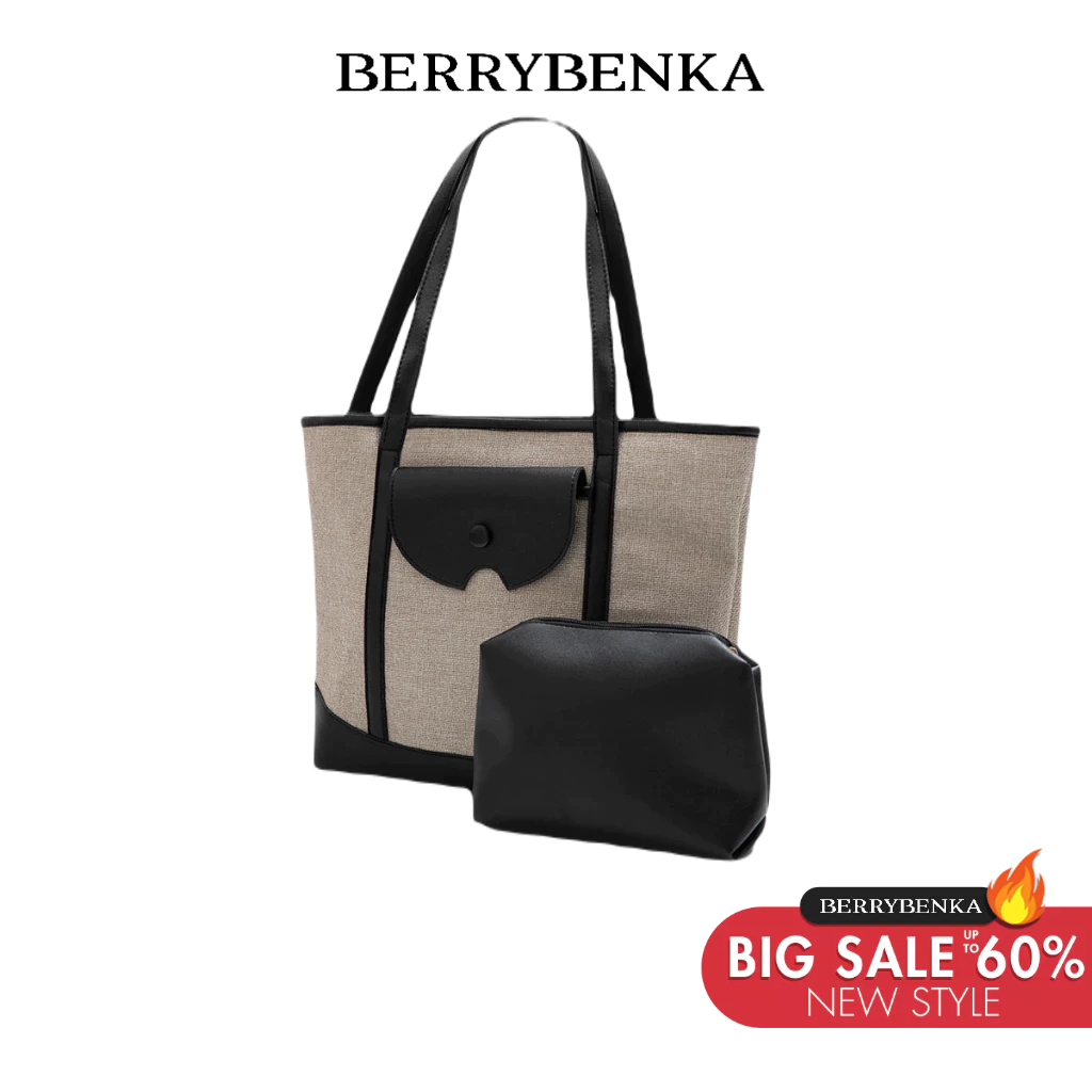 Jual Berrybenka - Tas Totebag Bahu Wanita Tekka Livi Tote Bag | Shopee ...