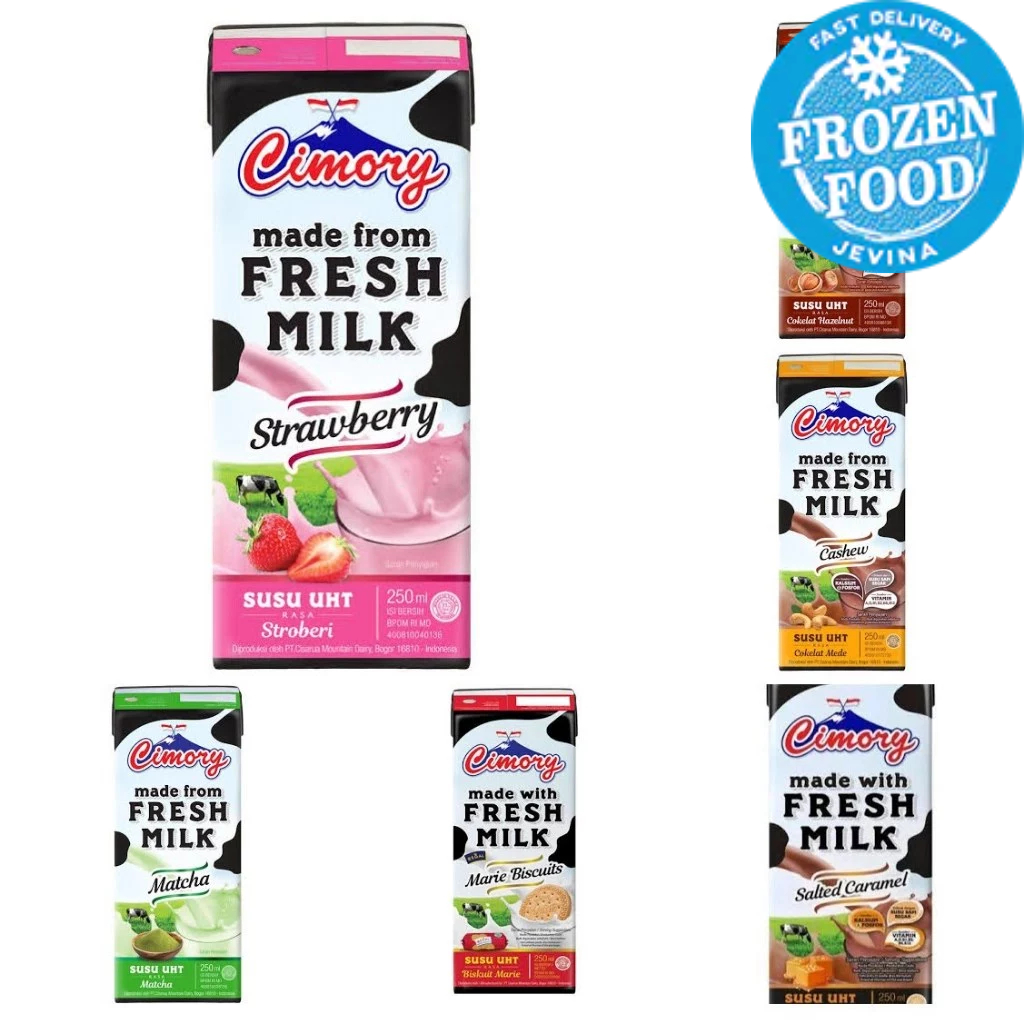 Jual Cimory Uht Banana | Blueberry | Cashew | Choco Malt | Chocolate ...