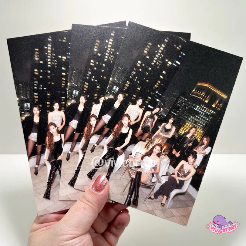 Jual [READY] TWICE With YOU-th POB JYP OFFICIAL Group Postcard - Bene Benefit Posca - with youth ...