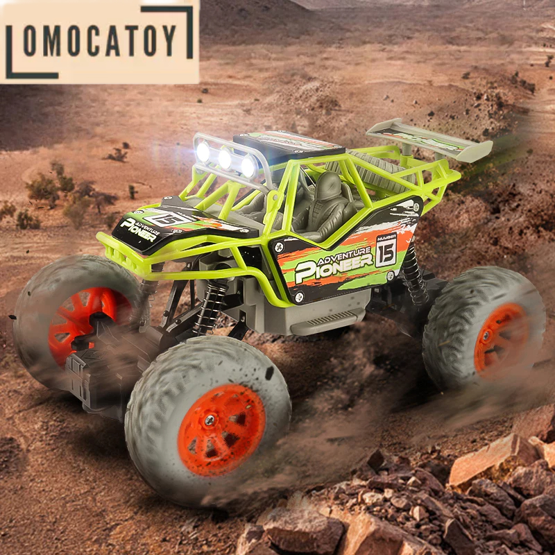 Jual Mainan Mobil Remote Control dengan Lampu RC Rock Climber Off-Road ...