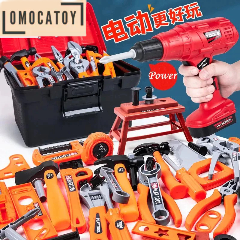 Jual Mainan Tools Set Peralatan Perkakas Bor Listrik Dengan Obeng Untuk ...
