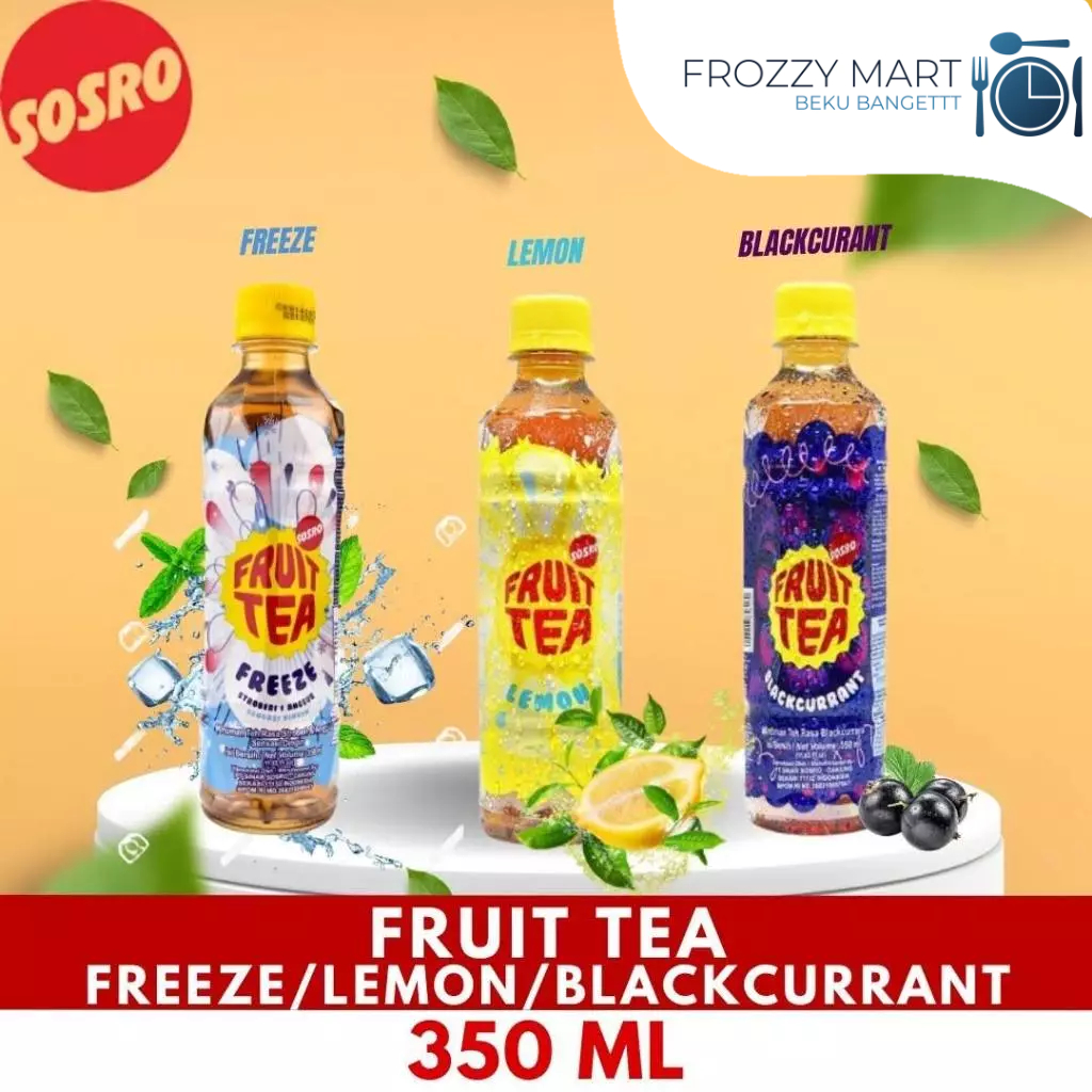 Jual Fruit Tea 350ml – Blackcurrant, Freeze, Lemon | Minuman Teh Dingin ...