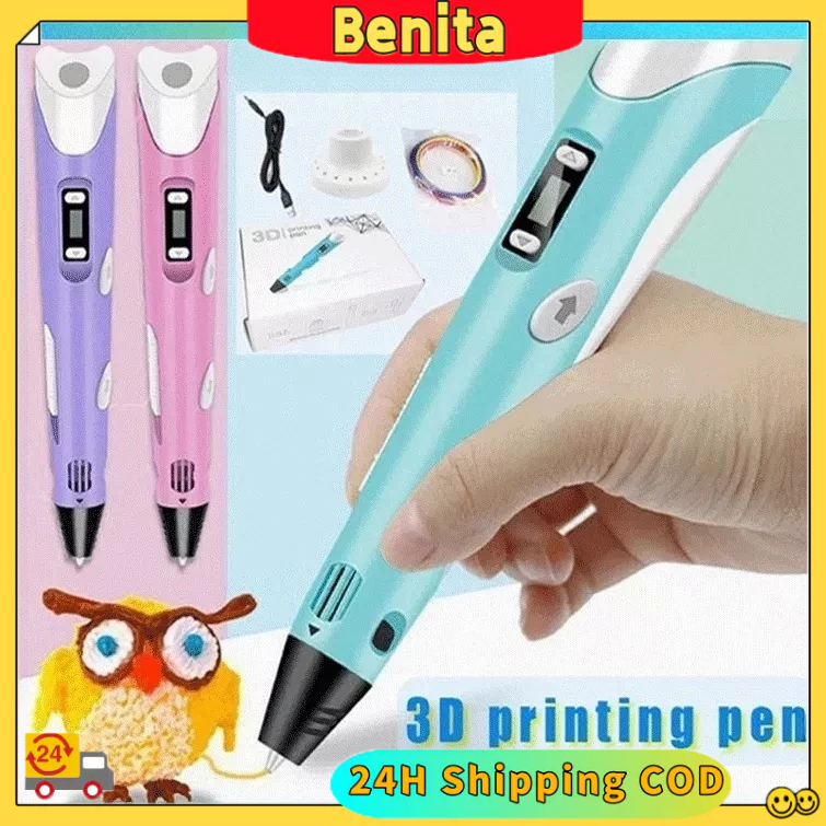Jual 【Terendah Harga】Printing Pen/Pena 3D Murah Drawing Lukis PLA ...