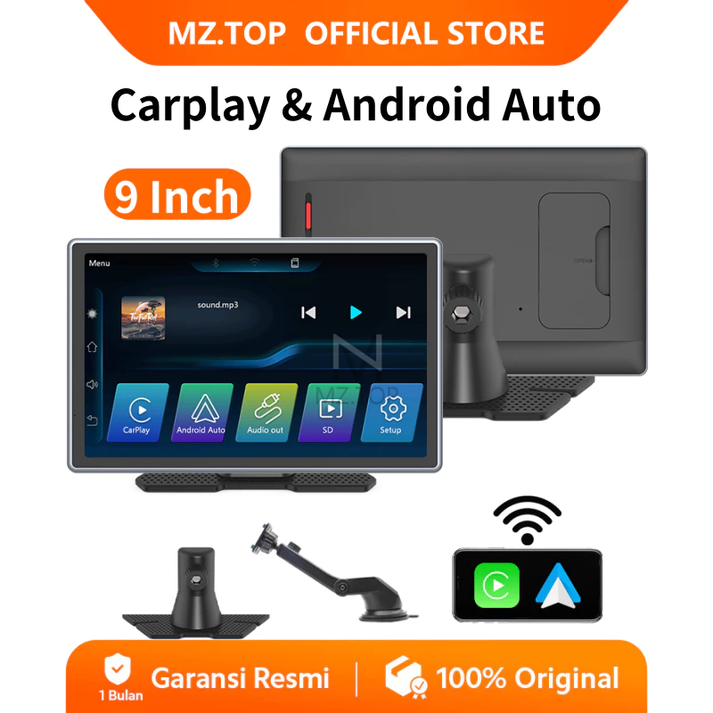 Jual COD - Car Radio 9 Inci Mobil Navigasi Android Auto Head Unit IPS ...