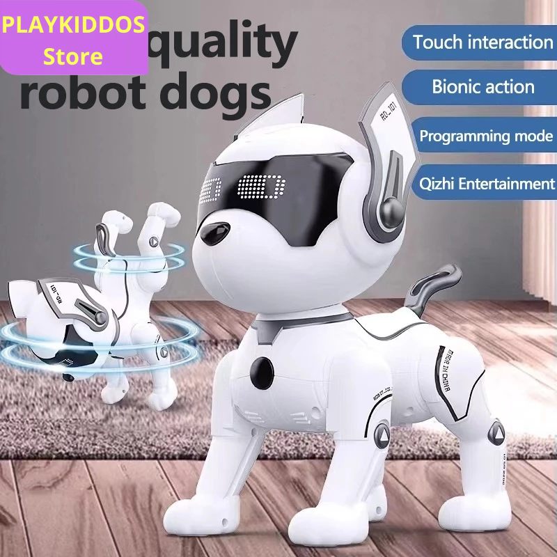 Jual Robot Dog Remote Control Robot anjing Singing, Dancing Electronic ...