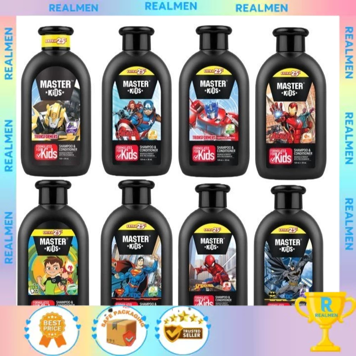 Jual Master Kids Shampoo & Conditioner Botol 150ml | Shampo Anak ...