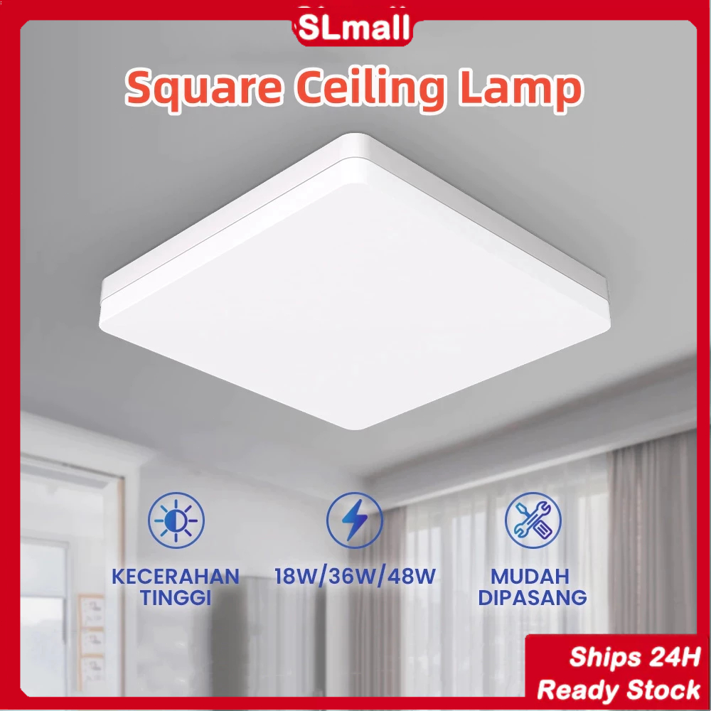 Jual lampu teras plafon garasi led 24w 24 watt 18w / baret led outbow ...