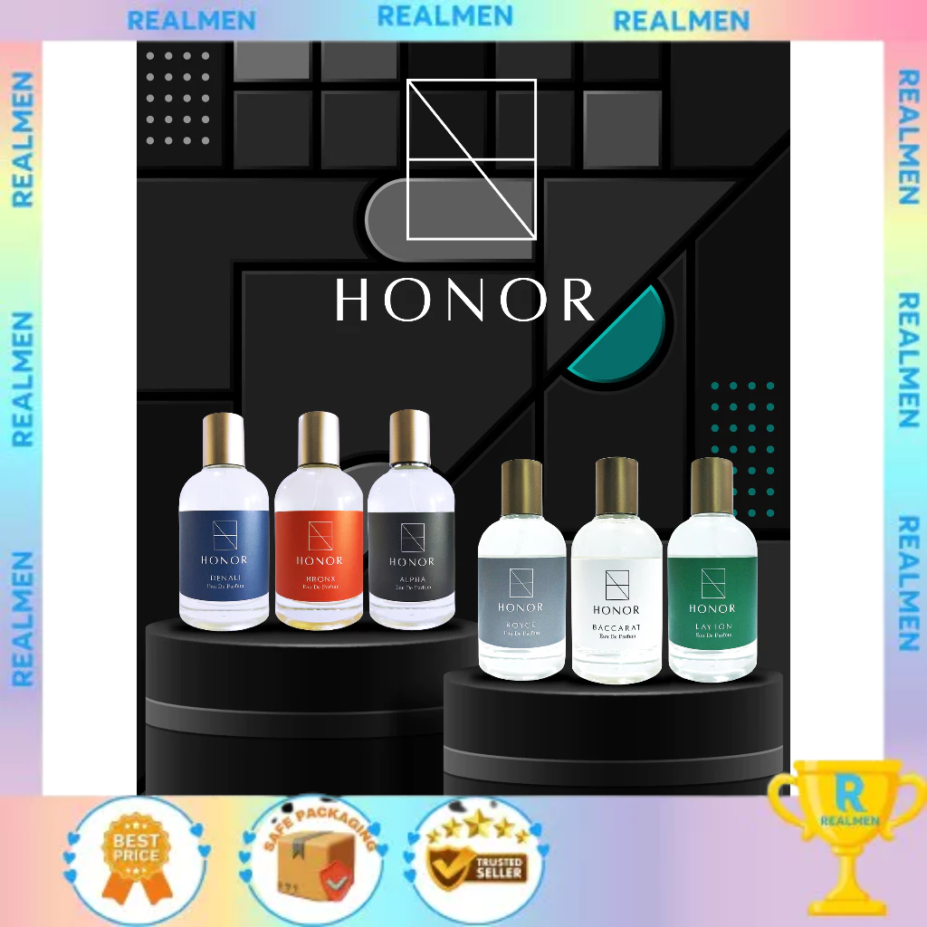 Jual HONOR Eau De Perfume Series | Botol Spray Parfume Pria Tahan Lama ...