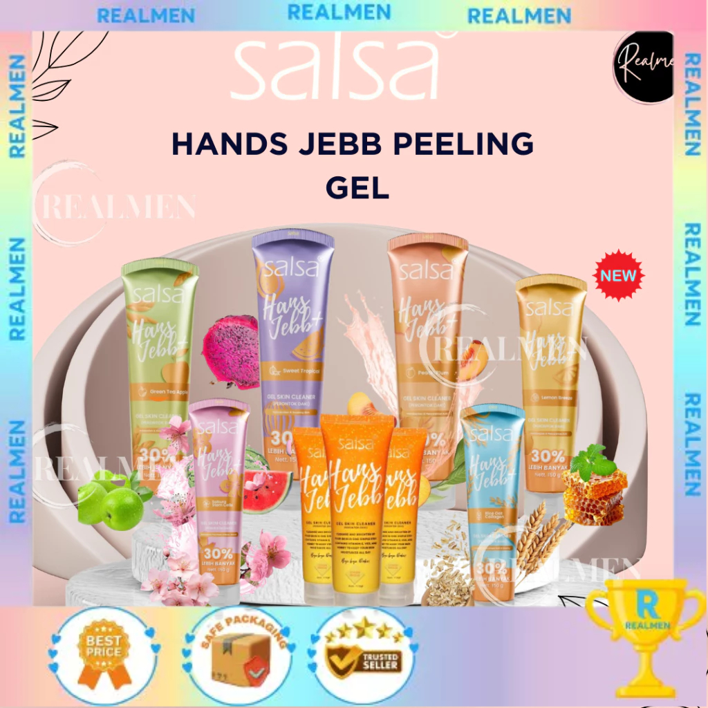 Jual Salsa Han's Jebb 110 gr / PERONTOK DAKI SALSA HANS JEBB/LEMON ...