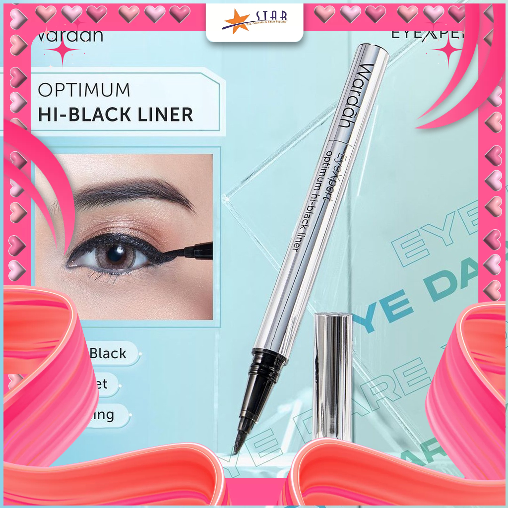 Jual * STAR * Wardah Eyexpert Optimum Hi-Black Liner | Eyeliner Spidol ...