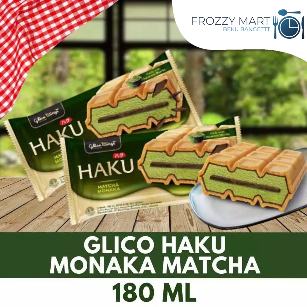 Jual Glico Haku Monaka Ice Cream – Vanilla Crispy Choco, Strawberry ...