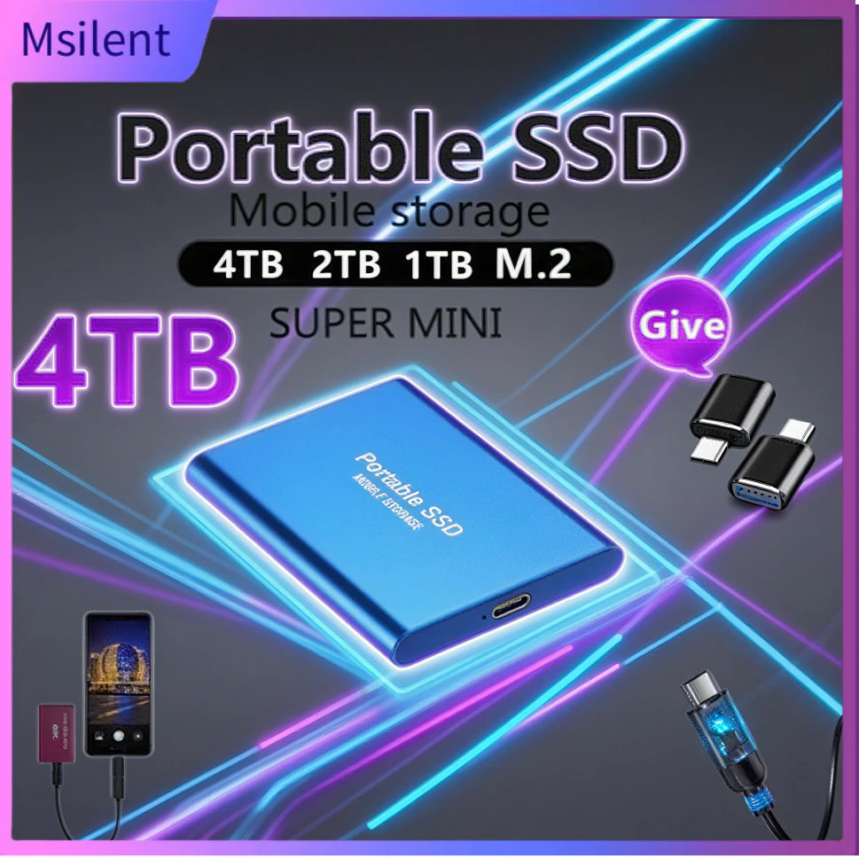 Jual SSD Laptop Portable SSD External SSD Eksternal dengan Kapasitas ...