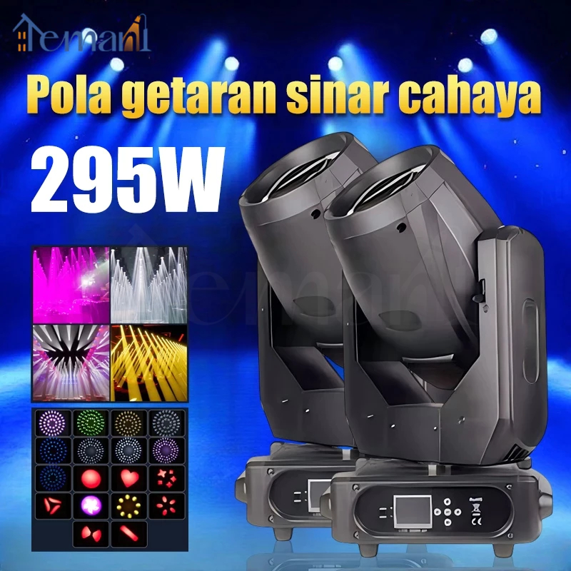 Jual Moving Head Beam 295/330/350Watt 8+16+24Faces Fullcolor Led RGBW ...