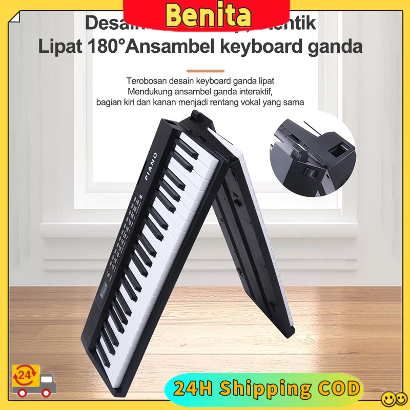 Jual 【24H COD】 61 Key Bluetooth Portabel Piano Elektronik Multifungsi ...