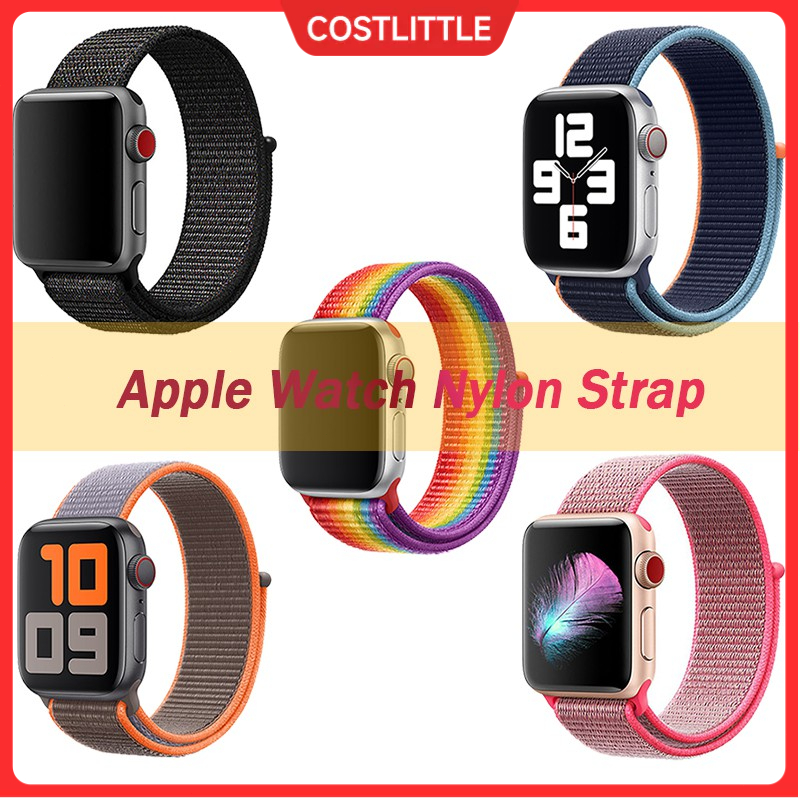 Jual Tali Nylon Apple Watch Series 1-10 & SE - Kompatibel 40mm/41mm ...