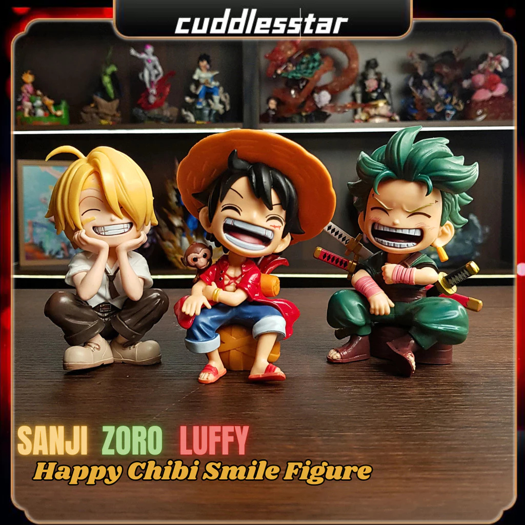 Jual 【COD】One Piece Action Figure Zoro Roronoa Resin/Luffy Zoro Sanji ...