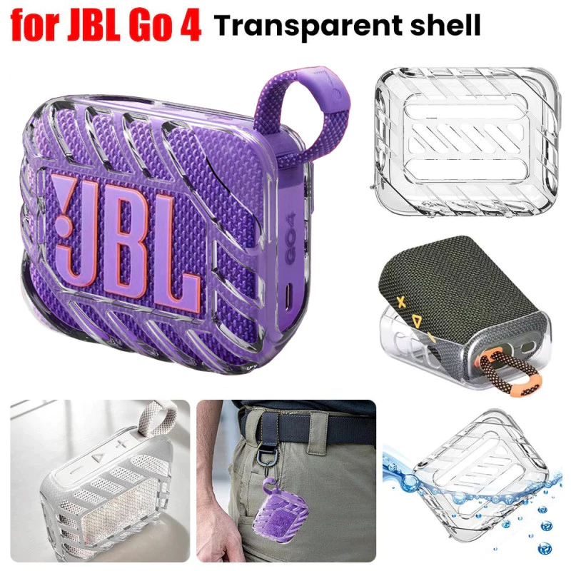 Jual For JBL GO4 Bluetooth Speaker TPU Protective Case Anti-Drop ...
