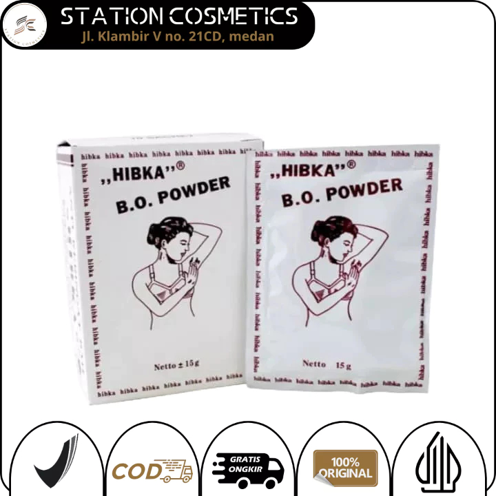 Jual STATION - HIBKA B.O. Powder 15g | Shopee Indonesia