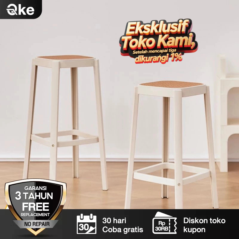Jual Kursi Cafe 75cm / 60cm / 50cm Kursi Bar Kursi Makan Kursi Santai Kursi Kursi Mini Bar ...