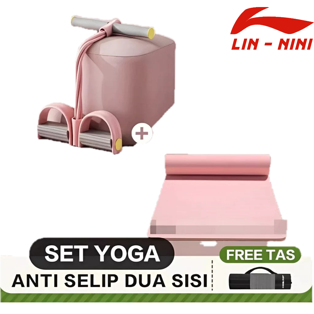 Jual LIN-NINI Paket Olahraga Yoga Set Olahraga/Paket Olahraga/Alat Olahraga/ Matras Tummy ...