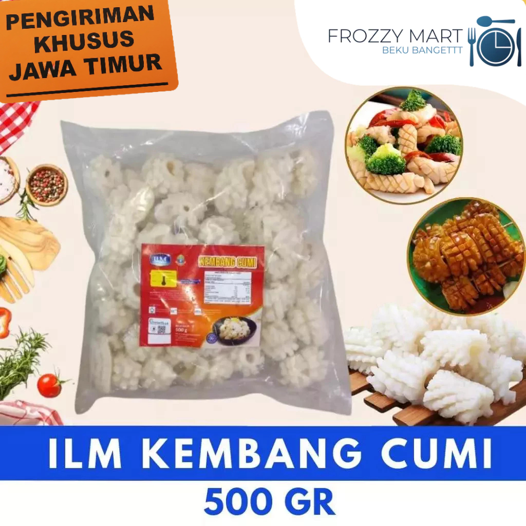 Jual ILM Kembang Cumi Frozen 500gr – Cumi Bunga Segar Beku Siap Masak ...