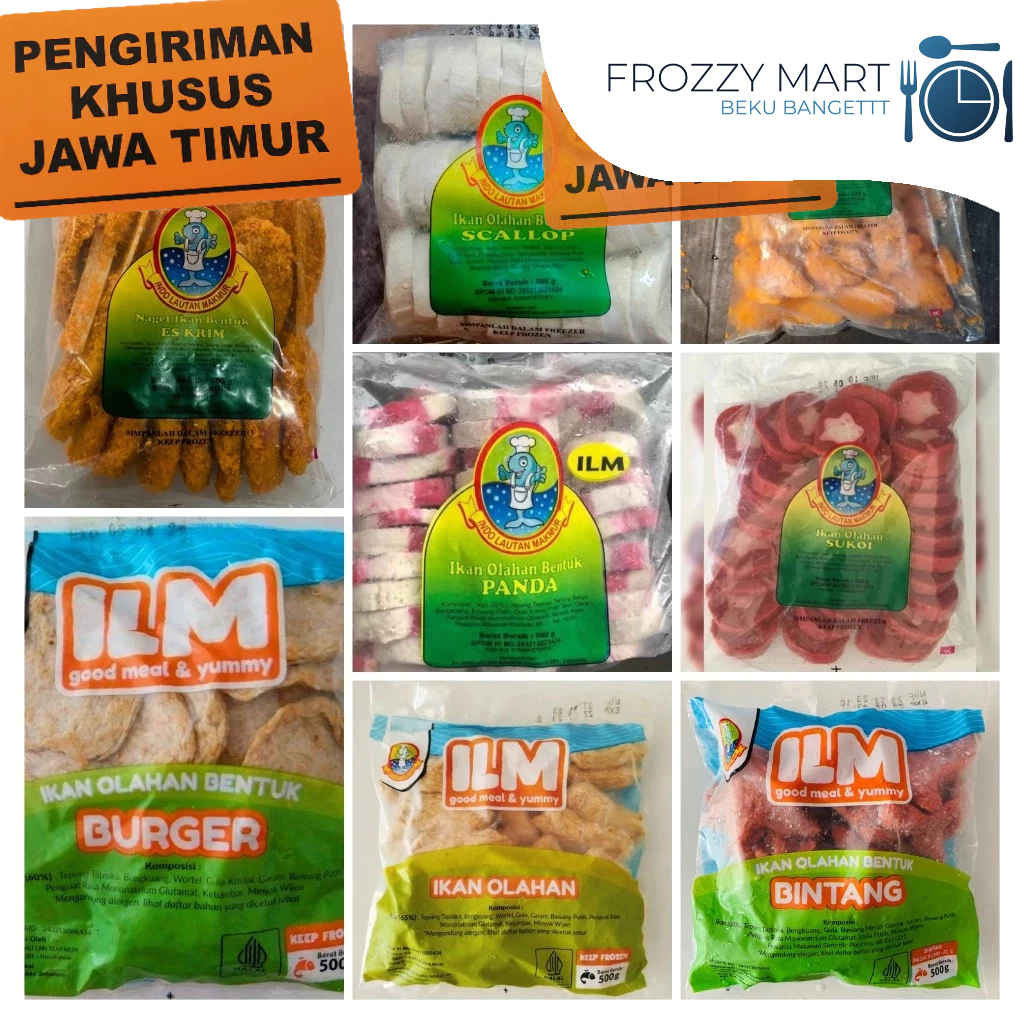 Jual ILM Produk Olahan Ikan – Tempura, Burger, Scallop, Sukoi, Naget ...